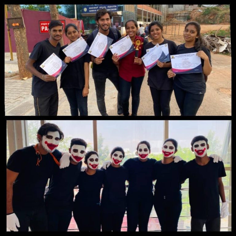 Second Place in MIME Event - Hindustan College